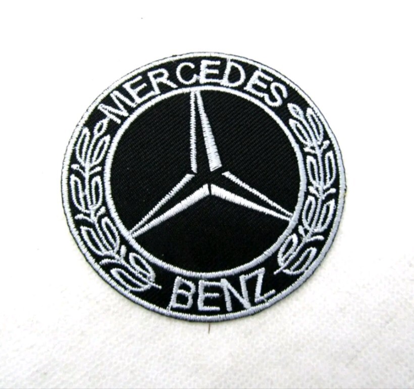 Mercedes Benz Medium 6" Embroidered Swe Iron On Racing Champion Patch ...