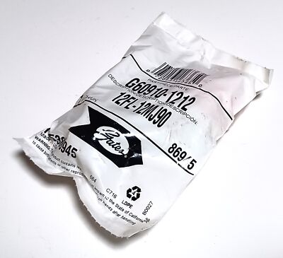 Gates G60910-1212 Hydraulic Hose Adaptor 90 Deg. 12FL-12MJ90 New ...