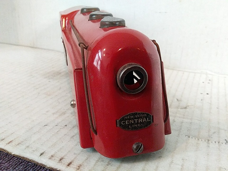 Marx Red Commodore Vanderbilt Engine New York Central | eBay