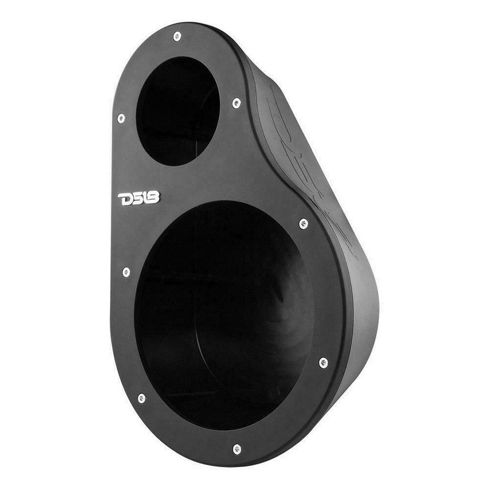 DS18 Left Right 2-Way Universal Speaker Pods 6.5" Midrange 1" Tweeter ...