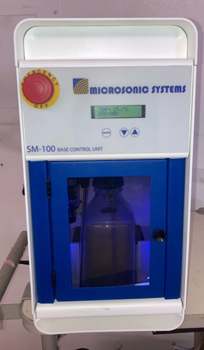 Microsonic Systems Hendrix SM-100 Plate Ultrasonic Fluid Processor Base ...