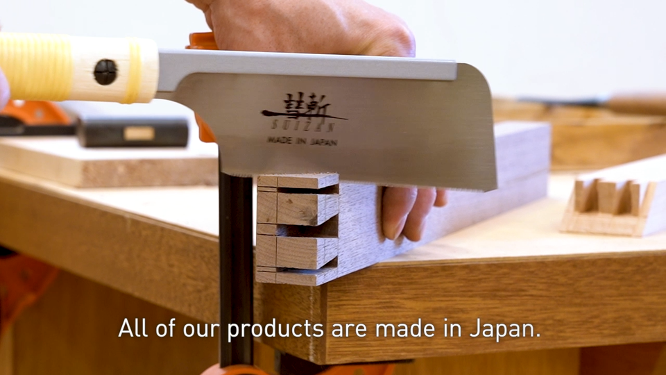 SUIZAN Japanese Dozuki Dovetail Hand Saw 6 Inch Pull Saw for Universal ...