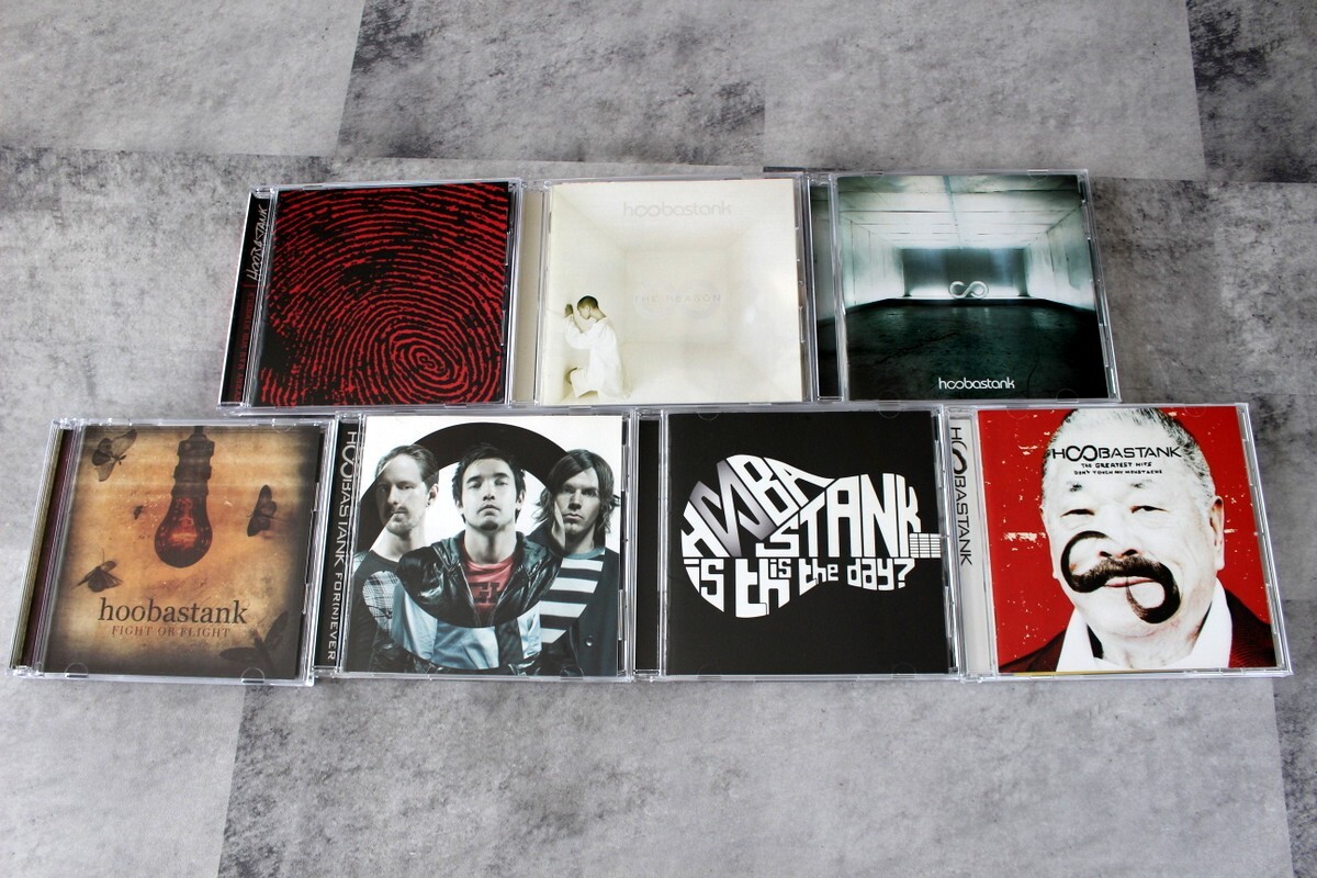 SET x7 Hoobastank Japan CD For(n)ever The Greatest Hits in SET x7 Hoobastank Japan CD For(n)ever The Greatest Hits in