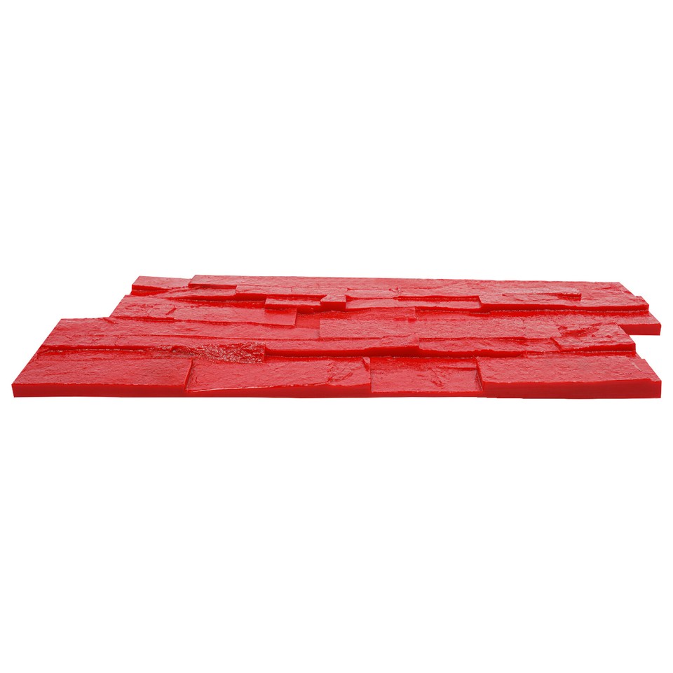 300*650mm Rectangular Concrete Stamping Molds Concrete Mould For Wall ...