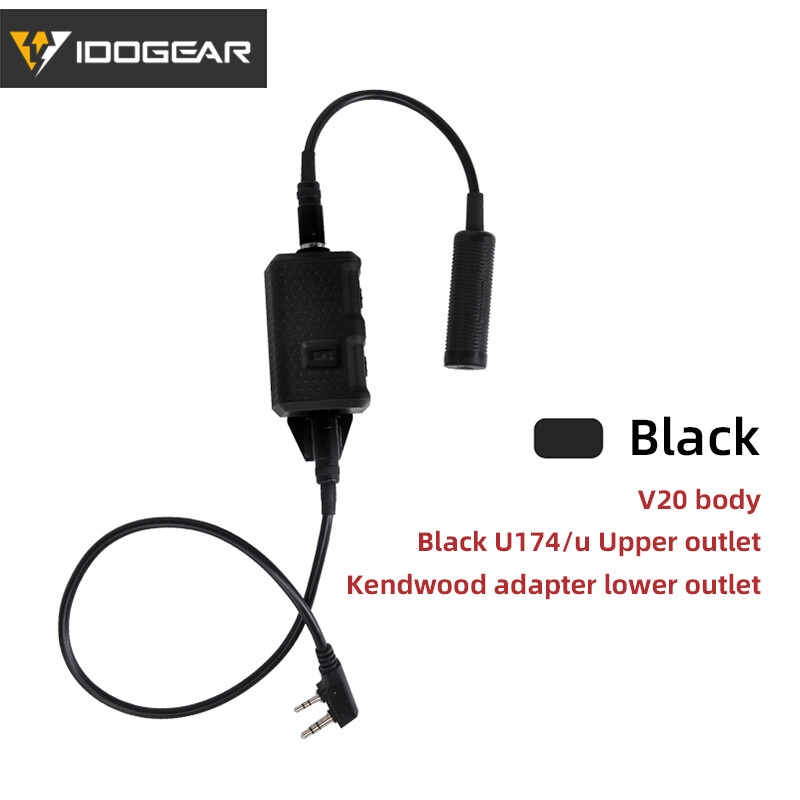 FMA FCS AMP Tactical Headset Communication Noise Reduction V60 PTT ...