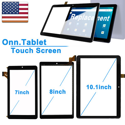Touch Screen Digitizer Panel Replacement For ONN. Surf GEN 7" 8" 10.1 ...