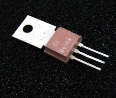 D40C4 Vintage GE NPN Darlington Transistor 40V 500mA -- NOS | eBay