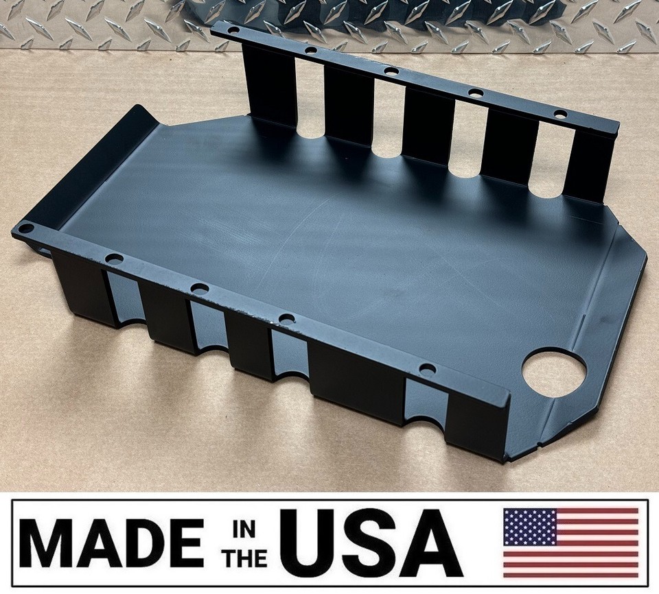 [SR] Transmission Pan Skid Plate Rock Guard Off-Road FOR Jeep Cherokee ...