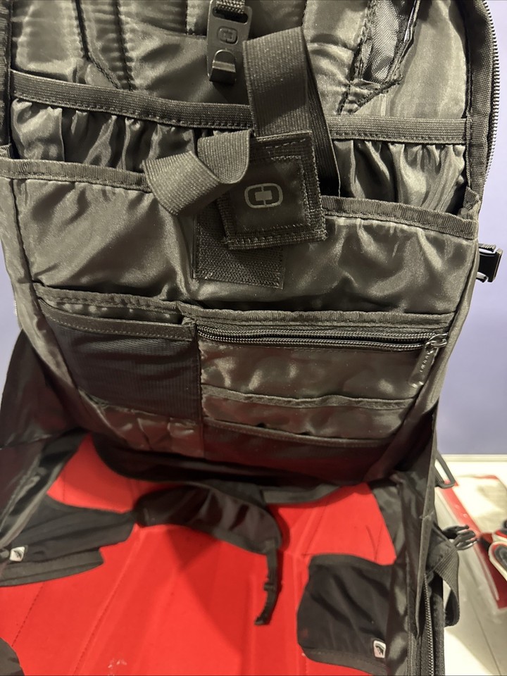 OGIO No Drag Mach 5 Backpack Sportbike Motorcycle Aerodynamic Gear Bag ...