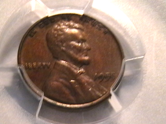 1955 /55 Doubled Die Obverse Lincoln Cent 1C Penny DDO FS-101 - PCGS AU ...