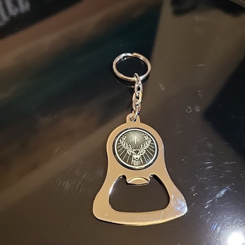 Jagermeister Stainless Steel Bottle Opener Key Chain Key Ring Gift | eBay