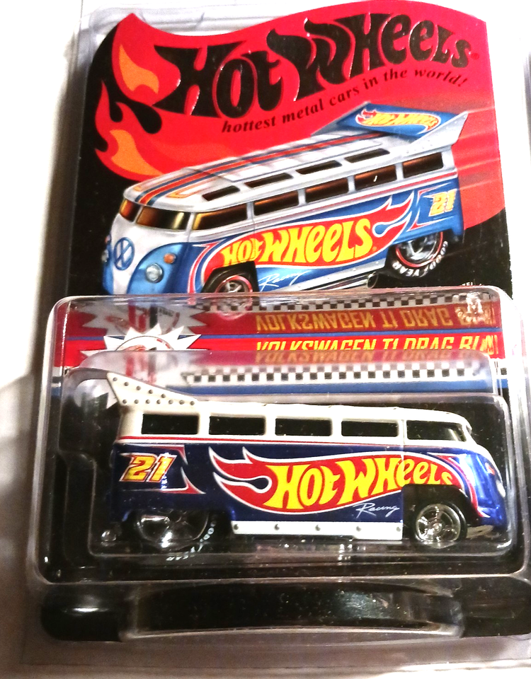 2013 HOT WHEELS RLC VOLKSWAGEN T1 DRAG BUS #3309 of 4000 MADE !! | eBay