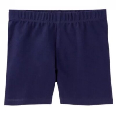 Nwt Gymboree Girls Navy Blue Bike Shorts Mix N Match Basics Knit 12-18 ...