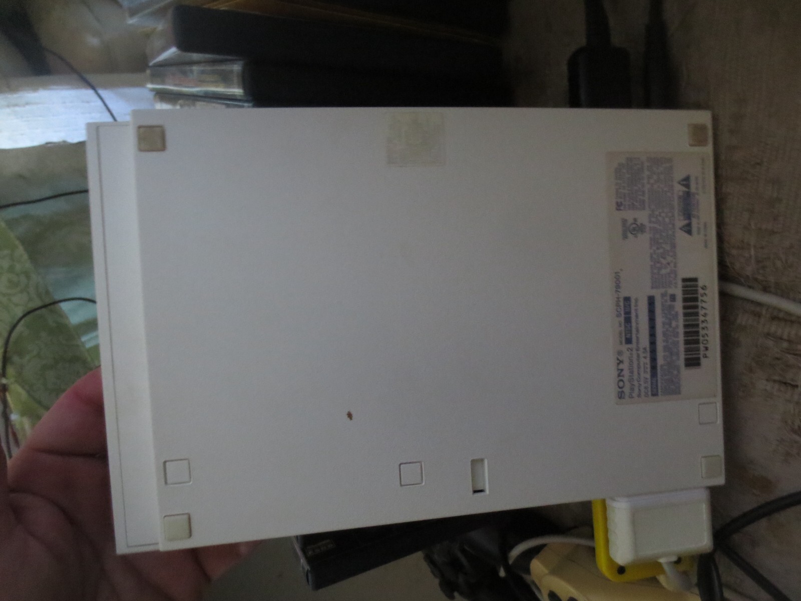 PlayStation 2 PS2 Slim White Console SCPH-79001 Tested Working + 20 ...