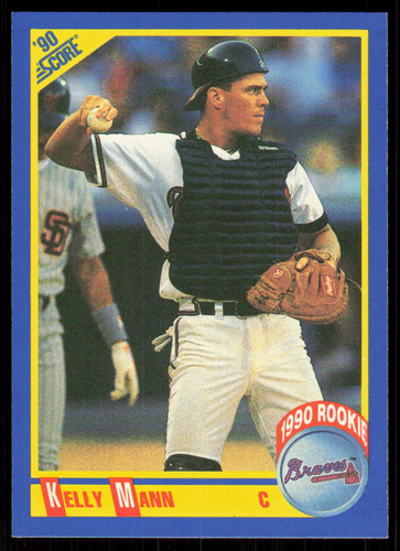 1990 Score 627 Kelly Mann Atlanta Braves | eBay