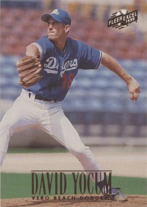 1996 Fleer Excel - David Yocum #183 (RC) for sale online | eBay