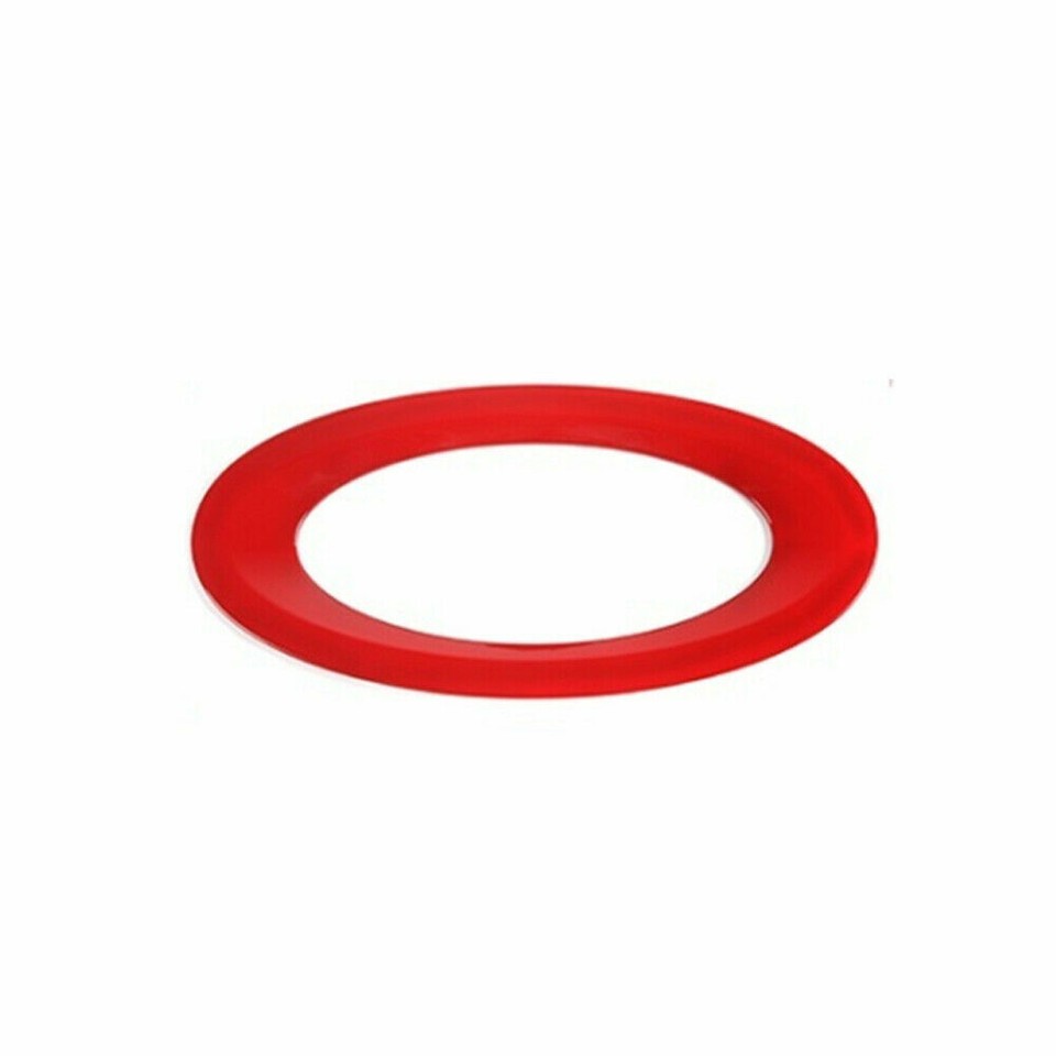 Red Rear Car Logo Emblem Badge Ring Trim Decoration for Ford F150 2021 ...