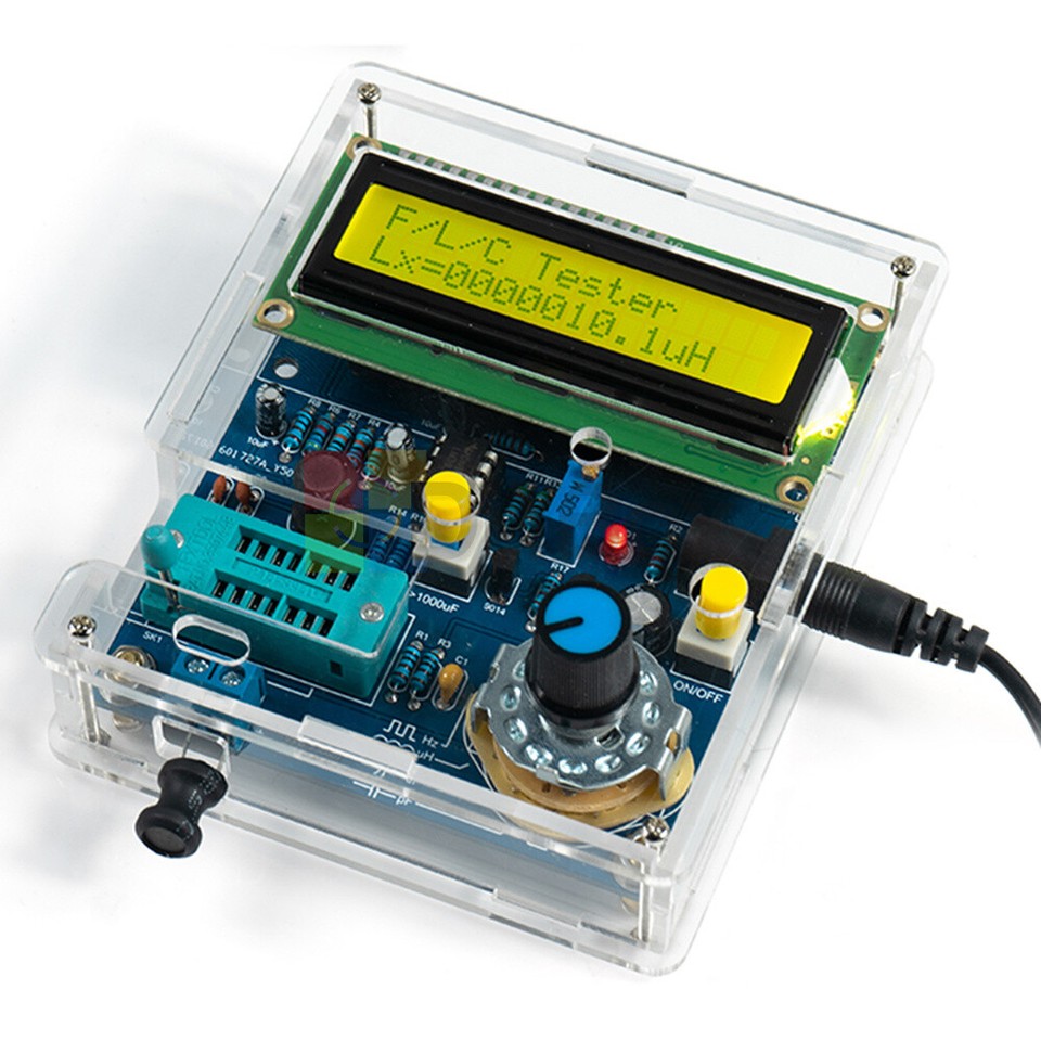 DIY High Precision LCD Digital Inductance Capacitance Meter Frequency ...