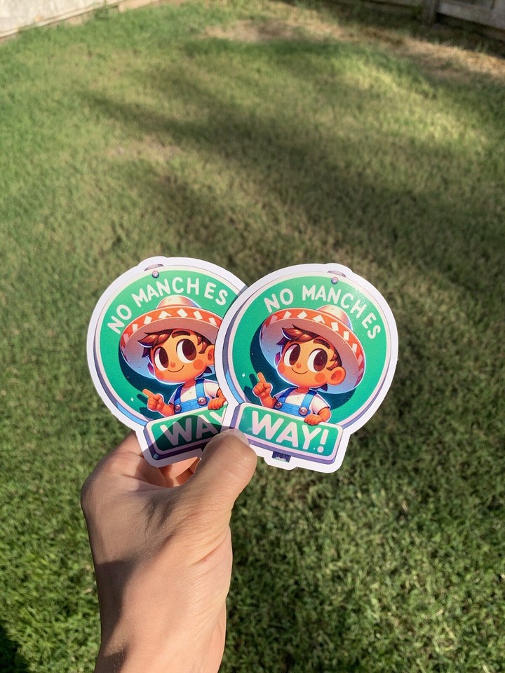 2x No Manches Guey Sticker Decal, No Manches Way, Mexican Phrases ...