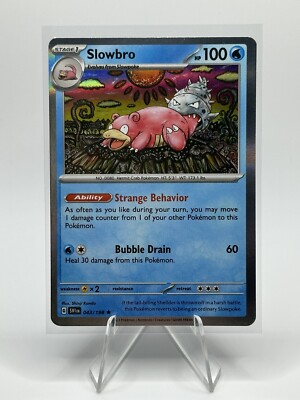 Slowbro 043/198 Holo Rare Scarlet & Violet Base Set NM/M Pokemon TCG | eBay