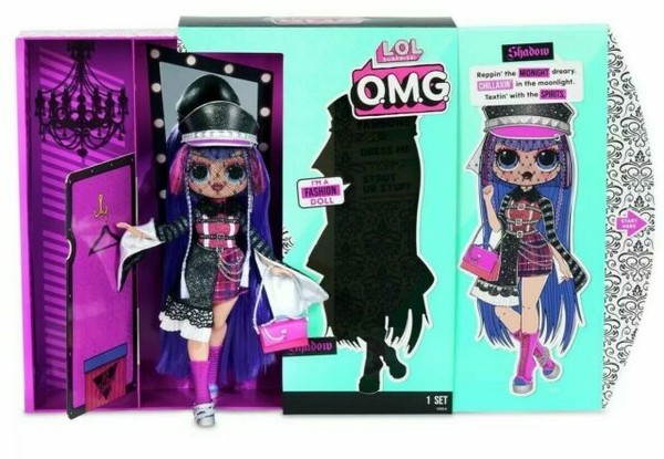 MGA L.O.L. Surprise! OMG Doll Shadow Fashion Doll with 20 Surprises for ...