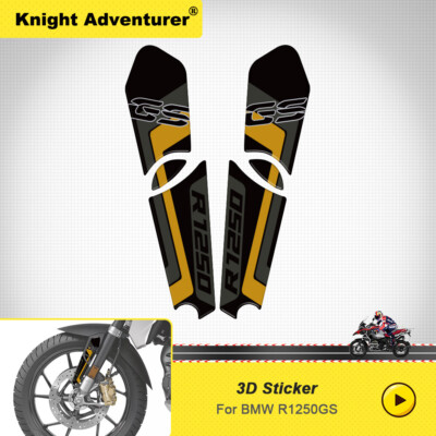For 2018-2024 BMW R1250GS ADV GS Trophy Front Mud Fender Decal Sticker ...