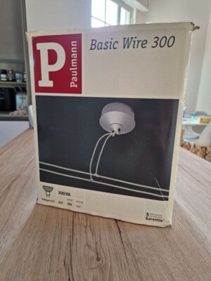 Paulmann Basic Wire 300 mod. 5310 Kit cavo base alogeno 300W sistema ...