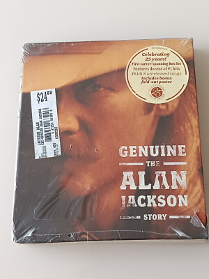 Genuine: The Alan Jackson Story by Alan Jackson (CD, 2015, 3 Discs) Box ...