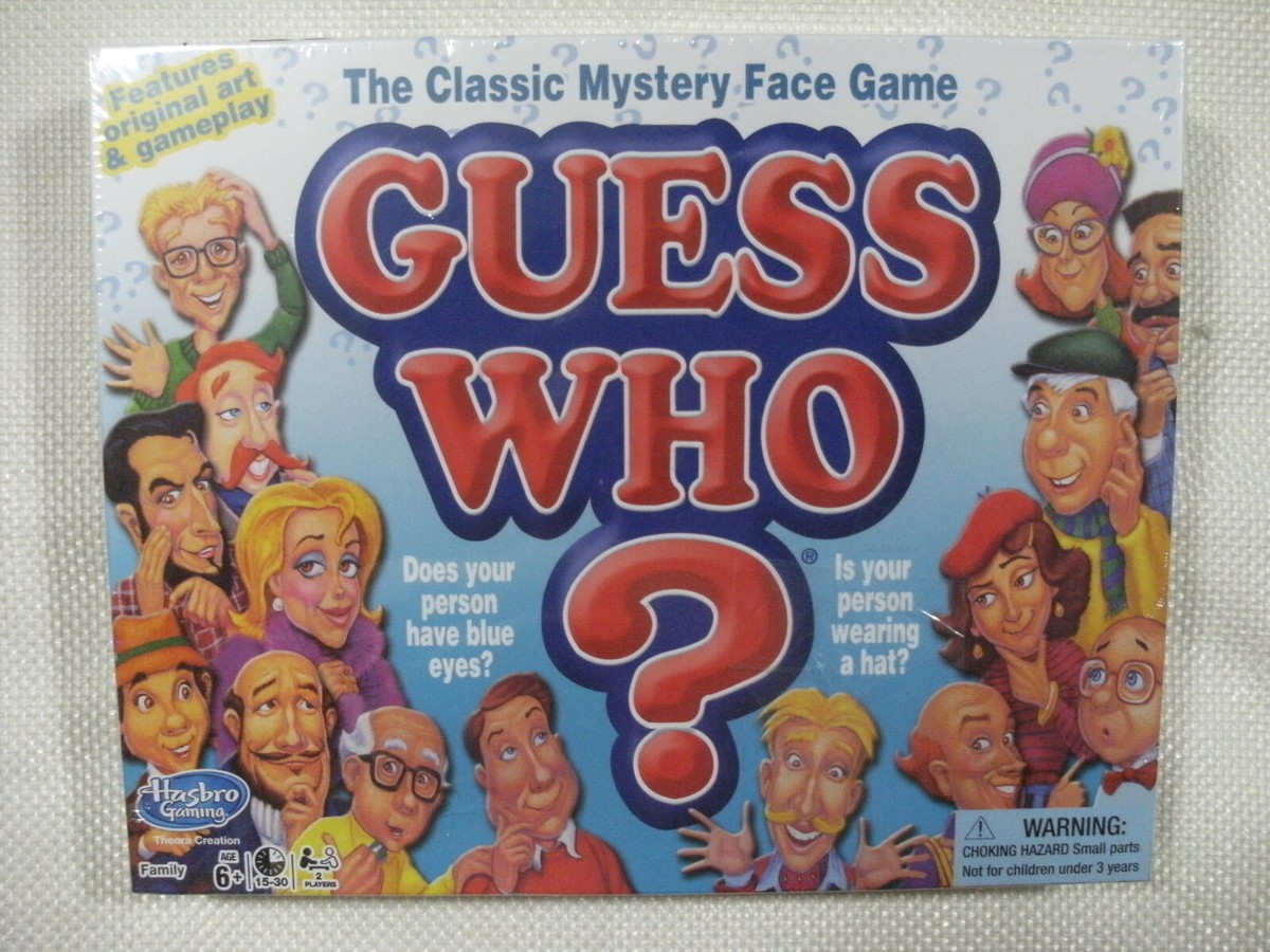 Guess Who Game Original Faces Guess Who? Game Original Guessing Game