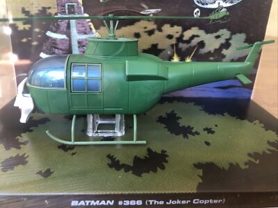 Batman: #366 The Joker Copter Green Helicopter 1:43 14cm Diecast ...
