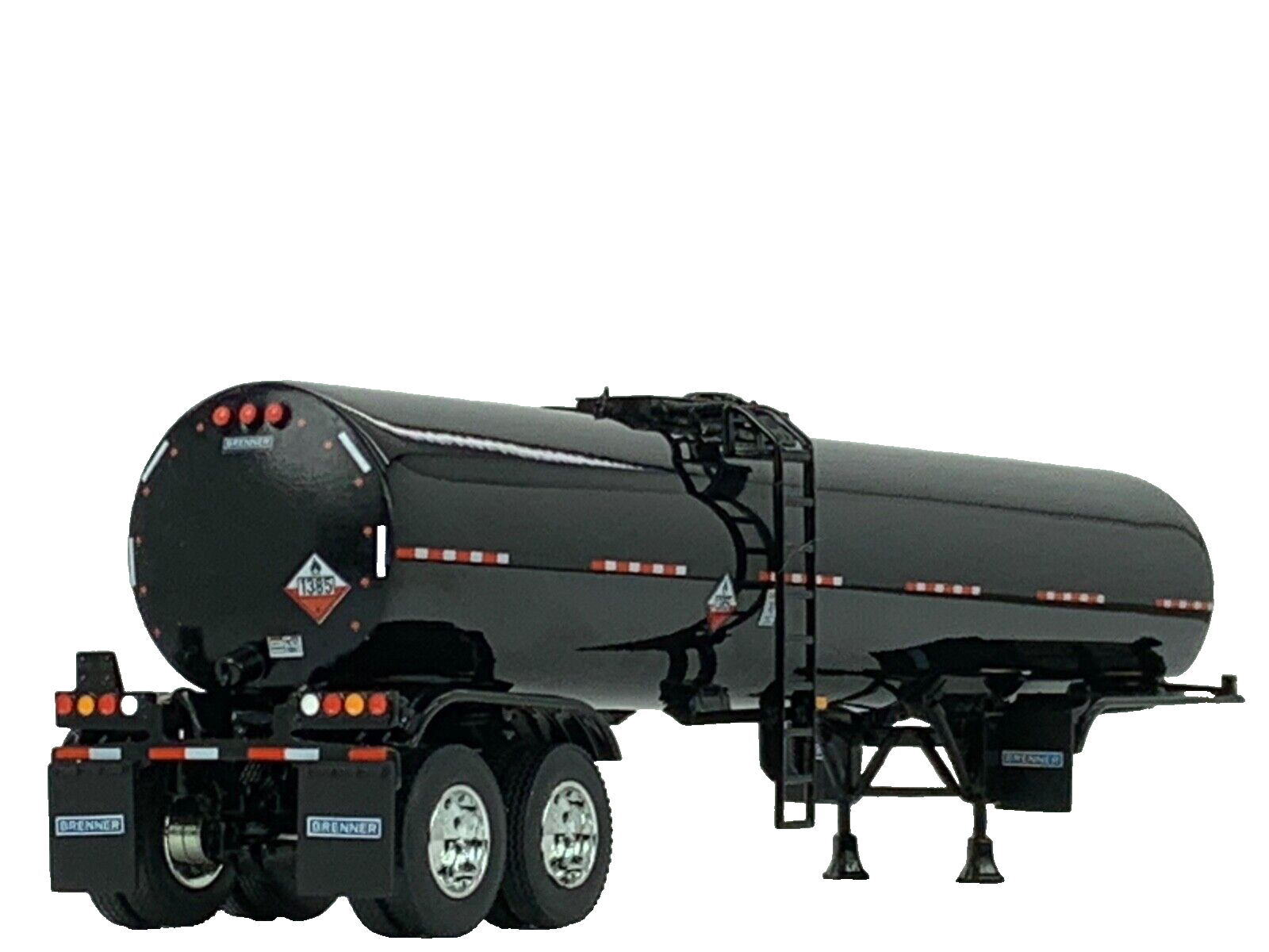 1/64 DCP BLACK BRENNER ASPHALT TANKER TRAILER | eBay