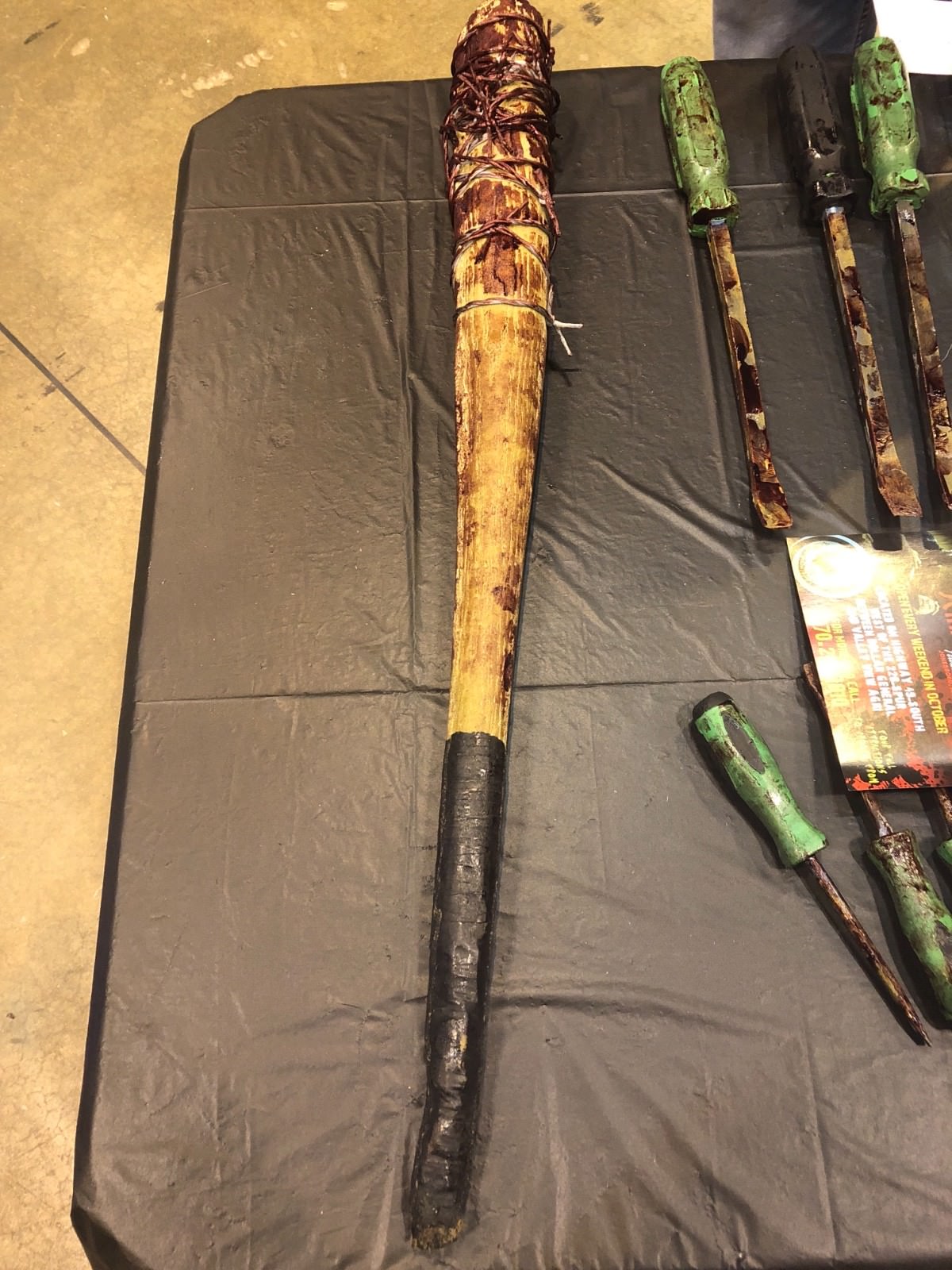 Baseball Bat Halloween Barbed Foam Weapon Prop. Movie prop | eBay