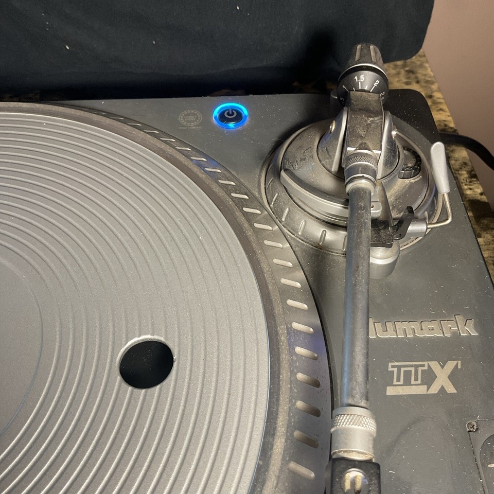 NUMARK TTX1 DIRECT DRIVE TURNTABLE GREAT CONDITION TECHNICS W/ SHURE ...
