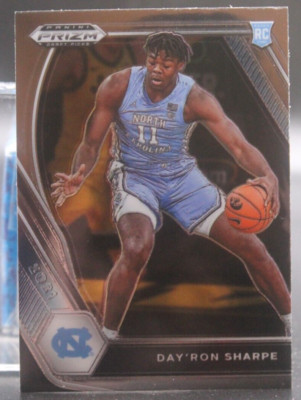 Day'Ron Sharpe (North Carolina Tar Heels/RC) - 2021 Panini Prizm Draft ...