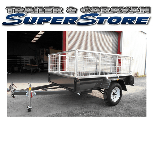 Galvanised Trailer Cage bolt on Heavy Duty 6x4 3ft 900mm Fully Galvanized gal | eBay