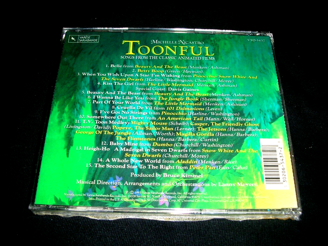 Toonful by Michelle Nicastro (Vocals) (CD, Oct-1993, Varèse Sarabande ...