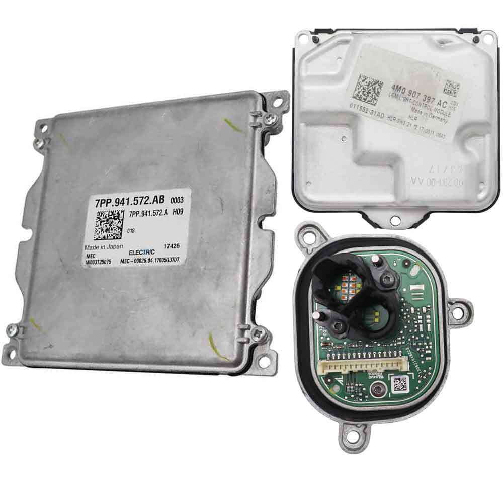 For Audi LED Headlight DRL Module Kit Control 4M0907397AC 7PP941572AB ...