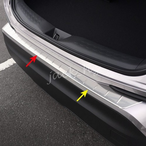 Steel Trunk Sill Protector For Toyota C-HR 2017+ Rear Bumper Plate ...