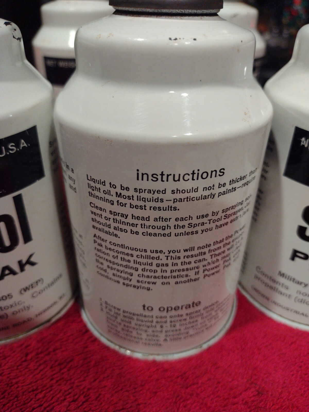 Crown Spra-tool Spray Gun 8211 Power-pack Refill for sale online | eBay