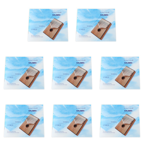 Kalimba Sheet Thumb Piano Text Music Book Instrument Guide for ...