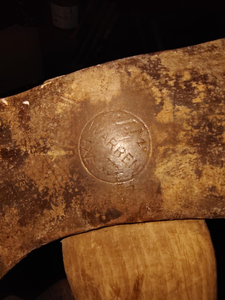 J. M Warren Double Axe Head Troy New York | eBay