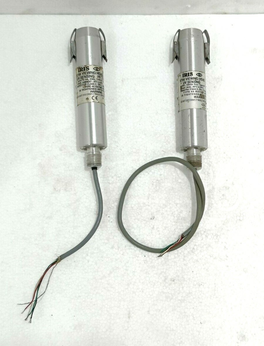 Honeywell IRIS S706 Head UV Viewing Sensing of Flame Monitor Detector ...