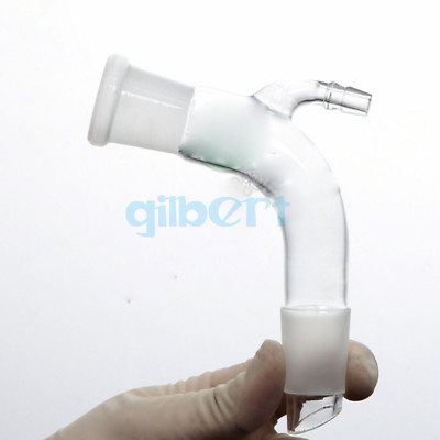 14/23 19/26 24/29 29/32 Joint Quickfit Glass Receiver Adapter With Hose ...