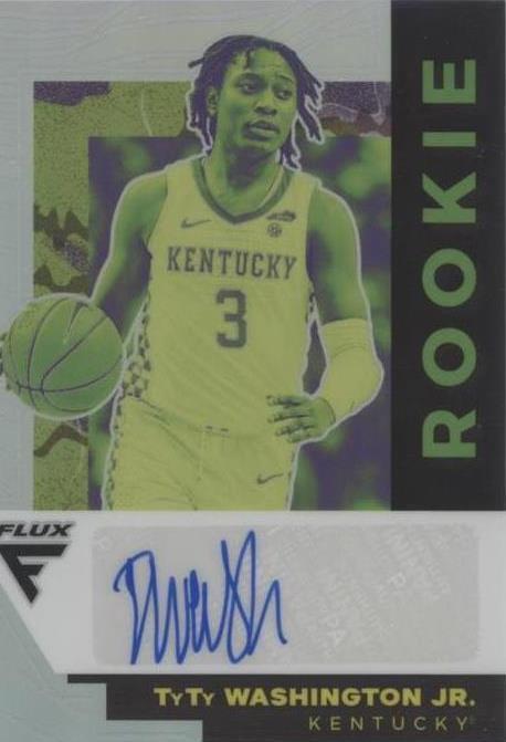 2022-23 Panini Chronicles Draft Picks - Flux Rookie Autographs TyTy ...
