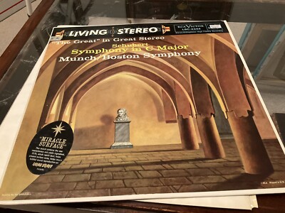 Schubert: Symphony In C Major Boston Symphony Lp LSC 2344 RCA Shaded ...