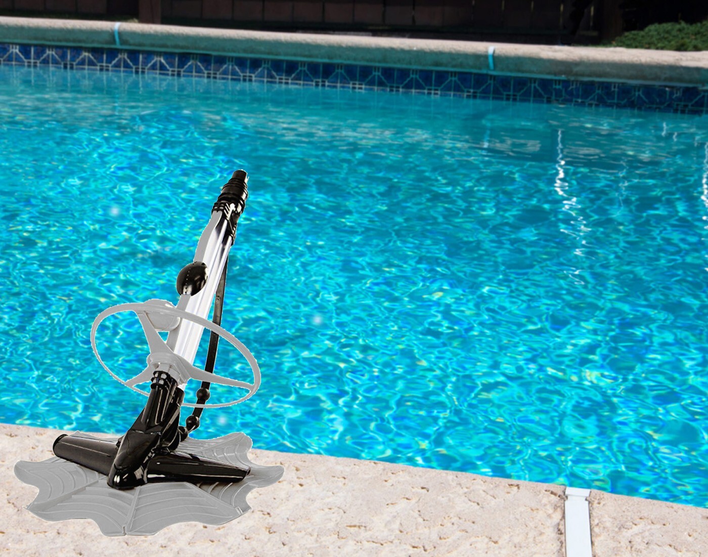 Trident 2 Above Ground Suction-Side Swimming Pool Cleaner w/ 32' of ...