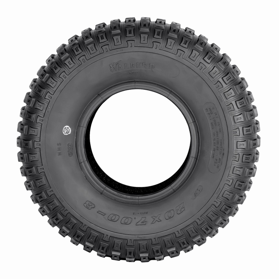 Upgrade Set Of 2 20x7-8 ATV Tires 4PR Heavy Duty 20x7x8 Tubeless ...