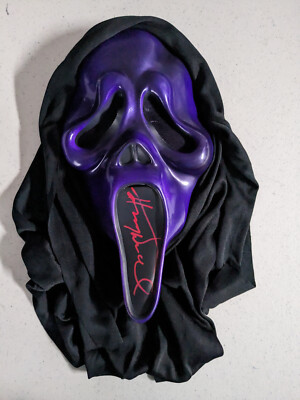 HENRY WINKLER Signed Scream Ghostface MASK Principal Himbry Autograph ...