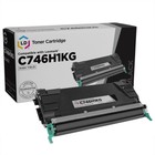 LD Reman Toner Replacement for Lexmark C748 C746H1KG HY (Blk) | eBay