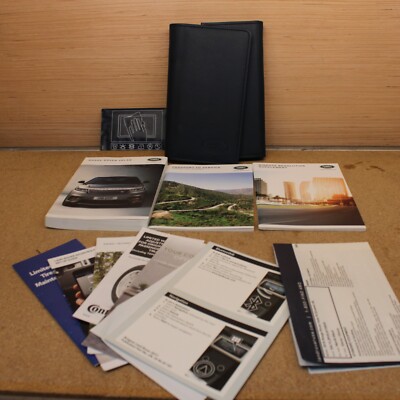 2018 18 Land Range Rover Velar OEM Owners Manual Set With Case | eBay
